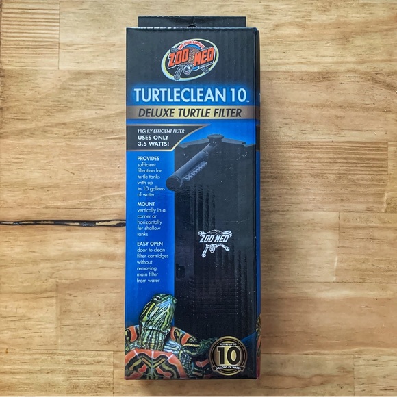 Zoo Med | Reptile | New Zoo Med Turtleclean Deluxe Turtle Filter | Poshmark